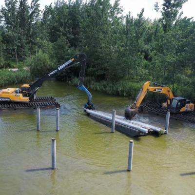 Cina Carrozzeria di acciaio marino per escavatori anfibi in vendita