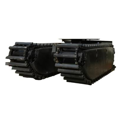 China Custom Amphibious Excavator Undercarriage 5-30 Ton Swamp Dredging Pontoon for sale