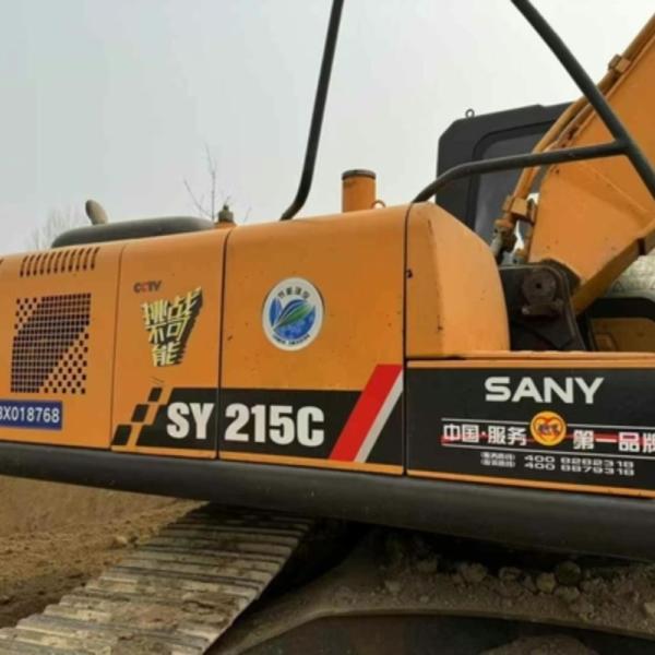 Quality Sany SY215-9 SY215C Series Used Hydraulic Excavator 21 Ton Class for sale