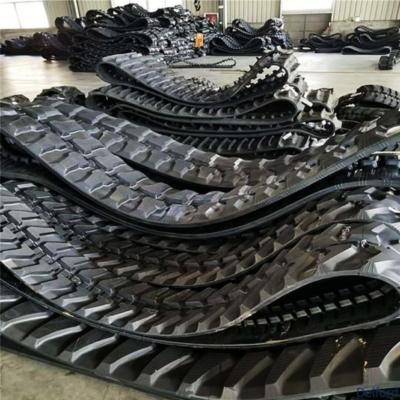 China DC60 Excavator Rubber Crawler Track Replacement Part Customized for sale