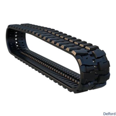 China Mini Excavator Rubber Track Undercarriage Parts For Small Diggers for sale