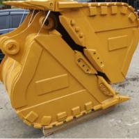 Quality 18ton Standard Excavator Rock Crusher Bucket for Cat 312 320 325 for sale