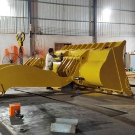 Quality Caterpillar 980 Loader Lift Arm and Bucket 5.5 CBM Custom OEM for sale