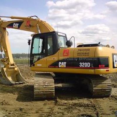 Cina Escavatore idraulico usato Caterpillar CAT 320DL, larghezza cingoli 800 mm, 103KW in vendita