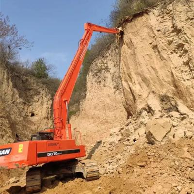 China Defeng Factory Customized 21m Two Section Long Reach Boom and 22m Three Section Demolition Boom for All Brands Excavator for sale