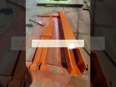 Braccio per escavatore da 60 tonnellate di classe 6, braccio esteso da 2 m, accessorio a lungo raggio