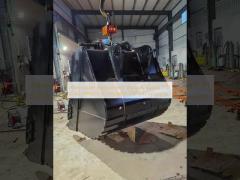 Aftermarket Replacement Standard Bucket 2.61 Cubic Meter For Caterpillar CAT 349 Excavator
