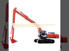 Customized Extended Reach 18m 25m Excavator Boom Arm Long Reach Attachment High Quality Part