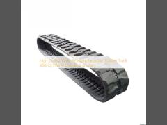 Cingolo in gomma per escavatore resistente all'usura 400x72.5x76, parte del cingolo
