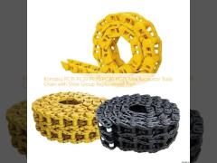 Komatsu PC15 PC20 PC25 PC30 PC35 Mini escavatore catena di tracciato con calzature gruppo di ricambio
