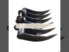 Customizable Excavator Rake Bucket Harrow Bucket Attachment For Land Clearing Soil Prep