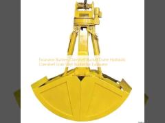 Ausgrubebehälter Clamshell Bucket Crane Hydraulic Clamshell Grab Shell Bucket für Ausgrube