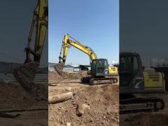 Использованный экскаватор Kobelco SK130 Подержанное строительное оборудование Надежная машина
