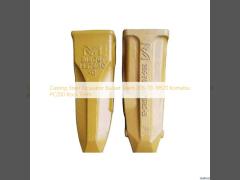 Casting Steel Excavator Bucket Teeth 205-70-19570 Komatsu PC200 Rock Teeth