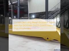 Экскаваторная стрела с удлиненной рукоятью для DOOSAN DX225 DX470
