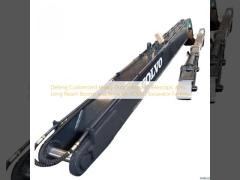 Defeng Customized Heavy Duty extended Telescopic Arm Long Reach Booms and Arms for VOLVO Excavator Factory