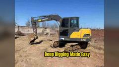 Telescopic Excavator Boom for Deep Foundation and Dredging