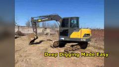 Telescopic Boom for Deep Excavation and Dredging