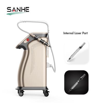 Cina Macchina verticale professionale di bellezza di rimozione del tatuaggio del laser del ND Yag del commutatore del laser Q del ND commutata Q Yag per uso del salone in vendita
