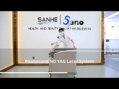Il laser professionale di vendita caldo del ND Yag di picosecondo della macchina del laser interamente colora la macchina di rimozione del tatuaggio