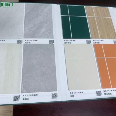 China Aluminum Profile Diatom Ooze SPC Crystal Wall Panel Dual Micro Gap Joint Options for sale