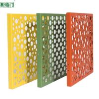 China Perforated Aluminum Sheet Panel Recyclable Architectural Cladding Panels for sale