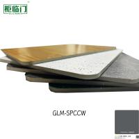 China Fireproof SPC Crystal Wall Panel Flame Retardant 4mm - 8mm Thickness for sale