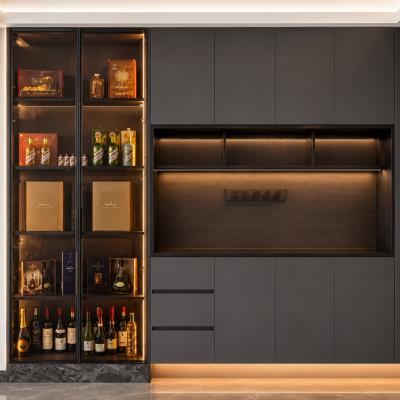 China Aluminum Wine Display Cabinet Eco Friendly Long Lasting Storage for sale