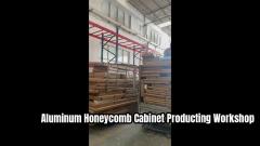 Aluminum Honeycomb Cabinet Producting Workshop