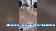 Aluminum Honeycomb Door producting