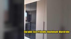 Aluminum honeycomb wardrobe