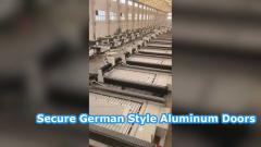 Aluminum house door workshop