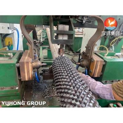 Cina Tubi a pinna con stucco in acciaio legato ASTM A213 T9 in vendita