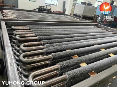 China High Frequency Welding Fin Tube , U Bend Type (U Bend Fin Tube),SA213 T9 And SS409, Evaporator Application for sale