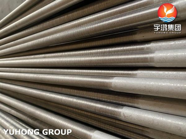 Quality Copper Nickel Alloy Low Fin Tube , ASTM B111 C71640 , Cu70Ni30 for sale