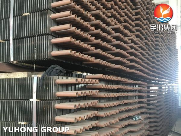 Quality ASME SA312 TP347 Seamless Steel Square Fin Tube For Boiler , Heat Exchanger for sale