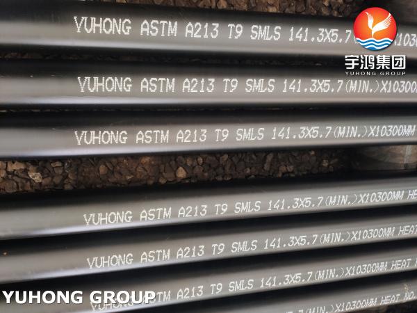 Quality ASTM A213 T9 Alloy Steel Seamless Boiler Tube ,Oil Refinary Application for sale