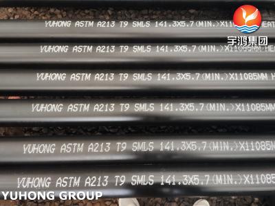 Cina ASTM A213 T9 Tubo di caldaia in acciaio legato senza saldatura Applicazione in raffinerie di olio di acciaio legato in vendita
