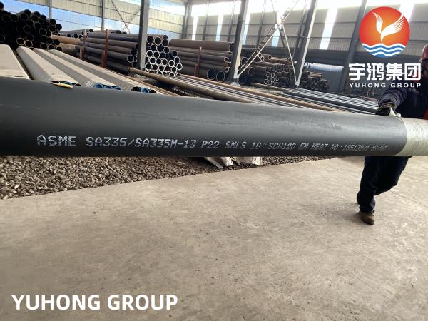 Quality ASTM A335 P22 Alloy Steel Boiler Seamless Tube For Oil & Gas Industries , Marine for sale