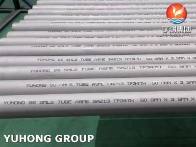 Cina ASME SA213 TP347H Tubo di caldaia in acciaio inossidabile senza saldatura per l'industria petrolchimica in vendita