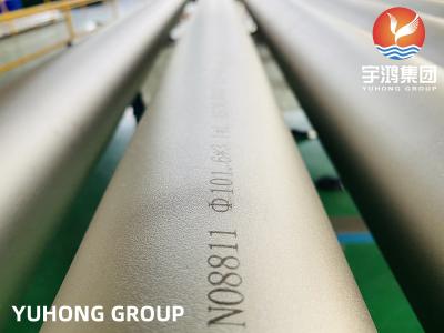 Cina Lega di nichel Lega di tubi di caldaia di acciaio Lega 800HT ASME SB407, per forno di fusione di acciaio in vendita