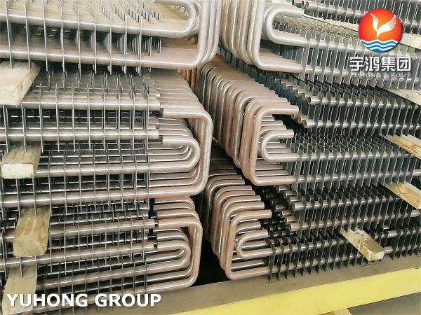 Quality Seamless Steel ASME SA213 TP321 H Fin Tube For Boiler Power Station for sale