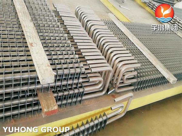 Quality Seamless Steel ASME SA213 TP321 H Fin Tube For Boiler Power Station for sale