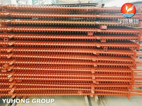 Quality Seamless Steel ASME SA213 TP317 H Type Fin Tube Boiler Pressure Parts For for sale