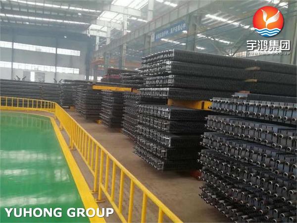 Quality Seamless Steel Square ASME SA106 H Type Fin Tube For Economizer for sale