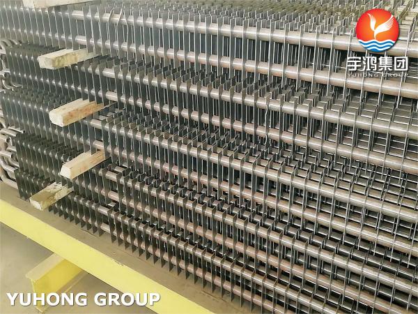 Quality Seamless Steel Square ASME SA179 U+H Type Fin Tube Boiler Pressure Parts for sale