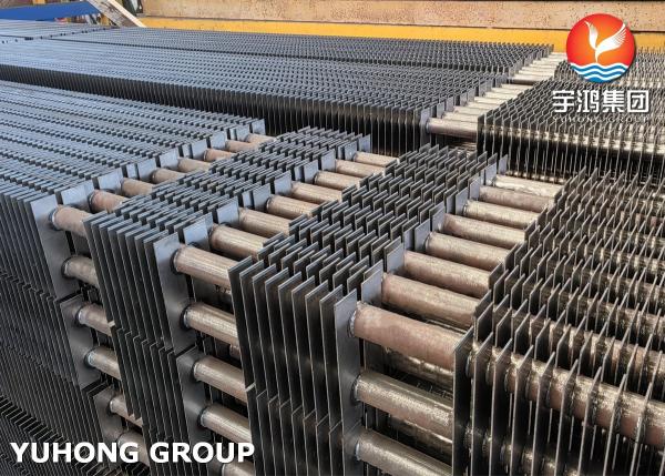 Quality ASTM A312 TP304L Seamless Steel Square Fin Tube For Boiler Heat Exchanger for sale