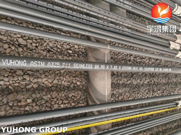 Quality ASTM A335 P11 Alloy Steel Heat Exchanger Tube Petrochemical Chemical Processing for sale
