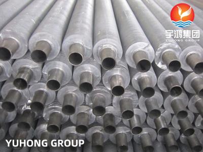 Cina ASME SA179 Tubi a pinna a spirale di tipo L con pinne Al1060 Tubos Aletados in vendita
