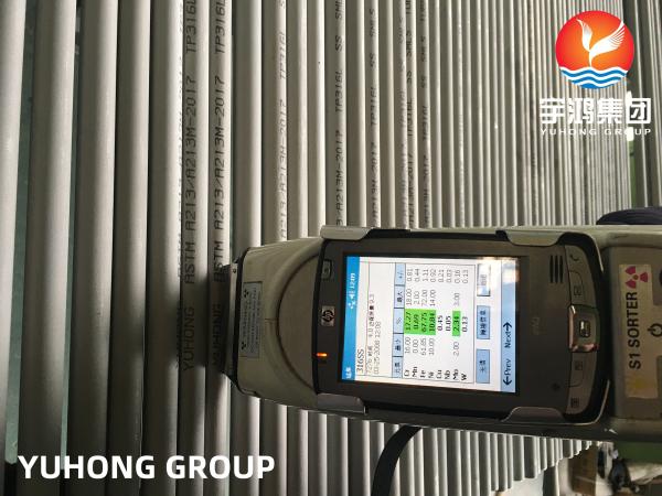 Quality Stainless Steel A213 TP316L Heat Exchanger Tube In Condenser And Evaporator for sale